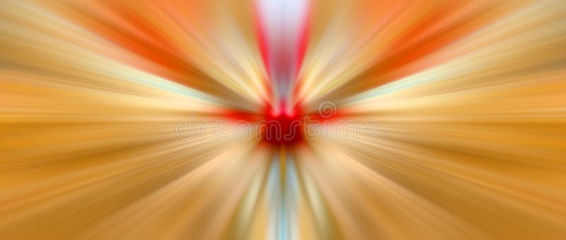 Golden Rays of Light. Light from Central Point Stock Illustration ...
