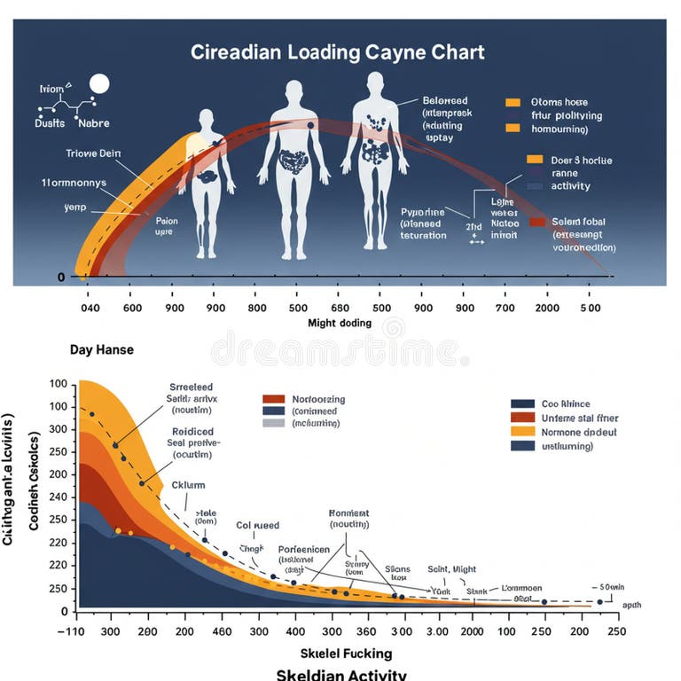 An Abstract and Stylized Chart Visualizes Circadian Rhythms and ...