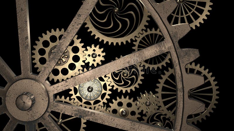 Abstract Stylized Collage of a Mechanical Device. Industrial Concept ... Abstract Stylized Collage of a Mechanical Device. Industrial Concept ...