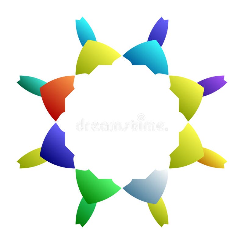 Abstract Stylized Geometric Icon, Logo, Shape Vector Illustration Stock ...