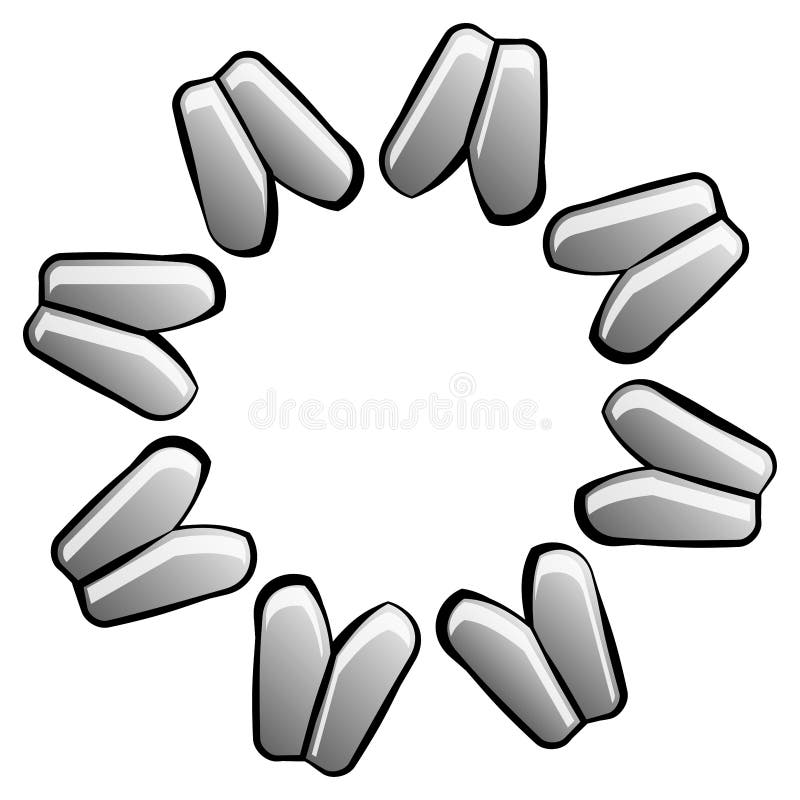 Abstract Stylized Geometric Icon, Logo, Shape Vector Illustration Stock ...