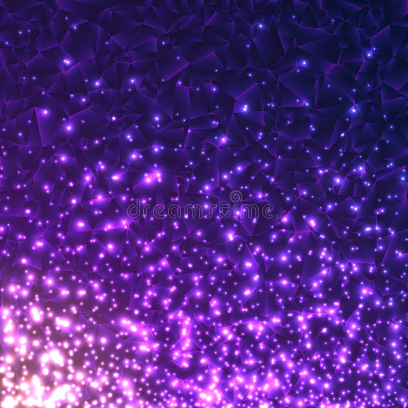 Abstract Stylized Glowing Violet and Pink Background. Stock Vector ...