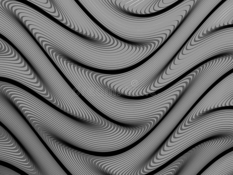 Abstract Stylized Lines, Vector Stock Vector - Illustration of motion ...