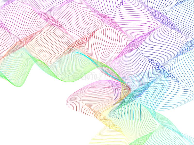 Abstract Stylized Lines, Vector Stock Vector - Illustration of graphic ...