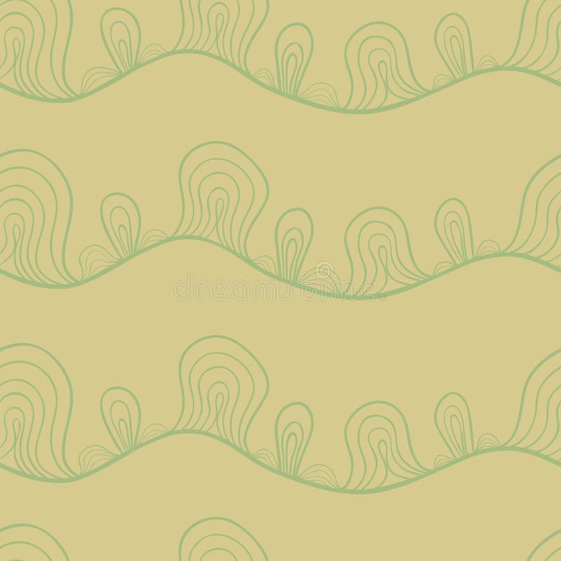 Abstract Stylized Seamless Pattern Stock Vector - Illustration of ...