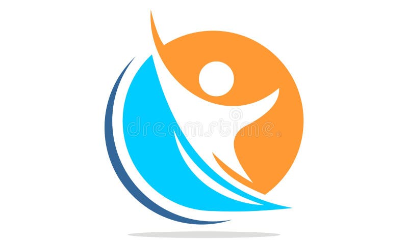 Active people logo vector stock vector. Illustration of clip - 59580976