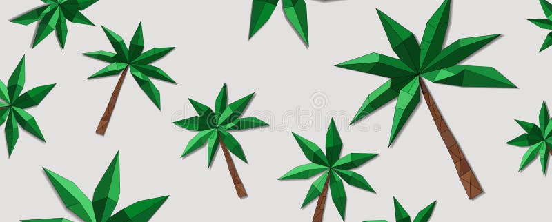 Abstract Summer Beach Party among Palm Tree Stock Vector - Illustration ...