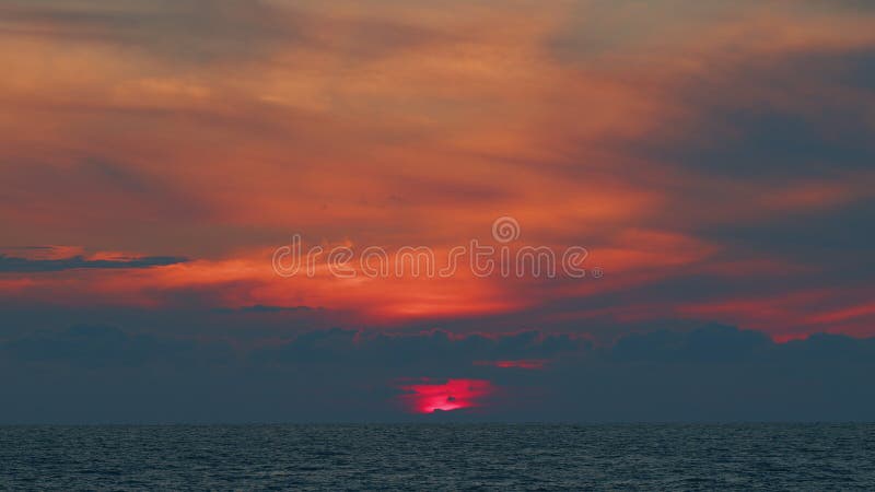 Abstract Summer Natural Background. Sunset Water Texture. View of Sea ...