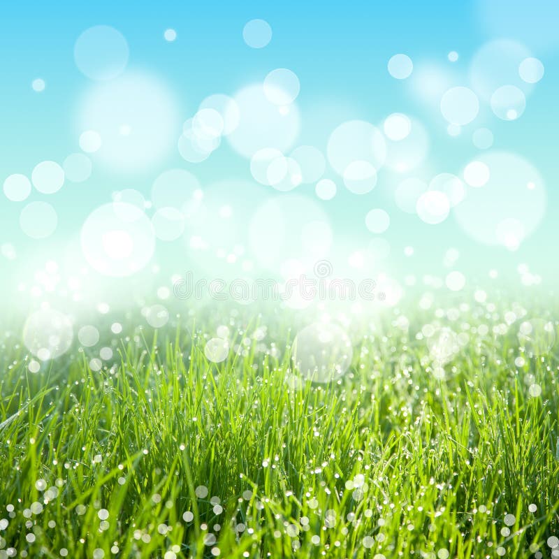 Spring or Summer Abstract Season Nature Background Stock Photo - Image ...