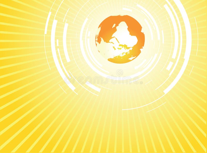 Abstract sun stock illustration. Illustration of energy - 22156214