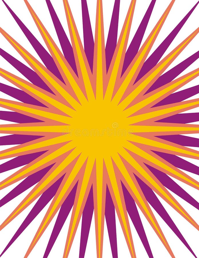 Abstract sun background stock vector. Illustration of colour - 2161326