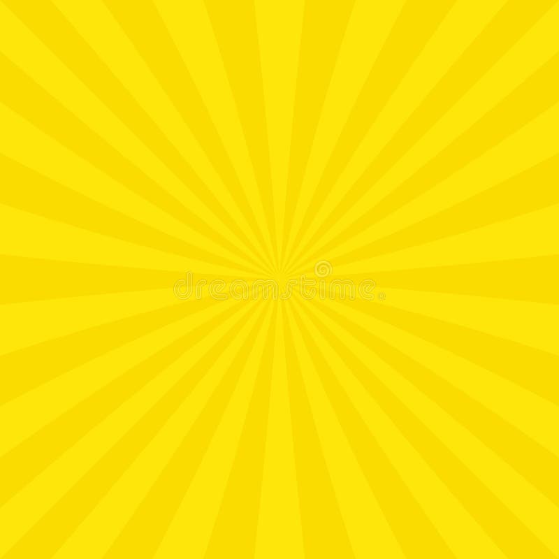 Abstract Sun Burst Background From Radial Stripes Stock Vector