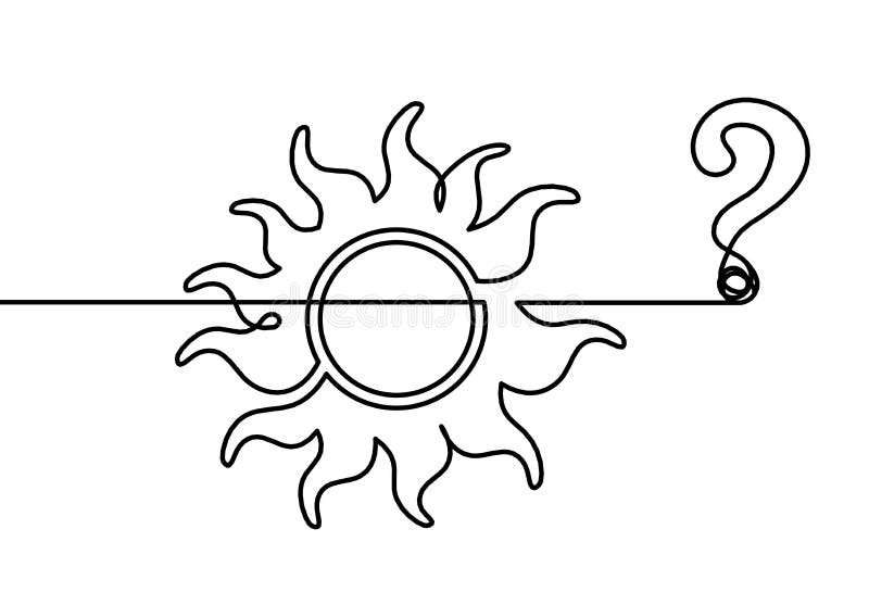 Question Mark Sun Stock Illustrations – 425 Question Mark Sun Stock ...