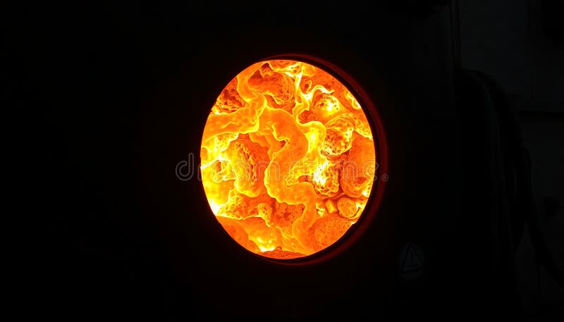 Abstract Sun or Fire, Bright Light, Energy Source, Radiant Glow, Hot ...