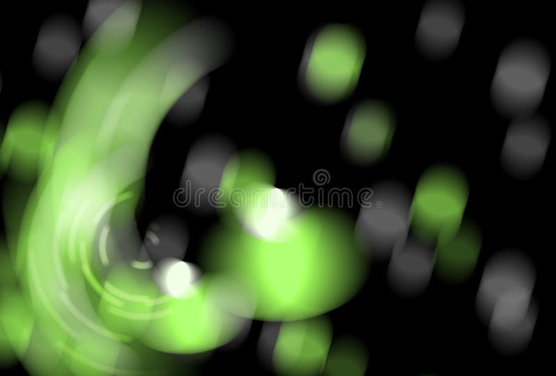 Abstract Sun Flare Light Green Overlay Pattern with Abstract Rays ...