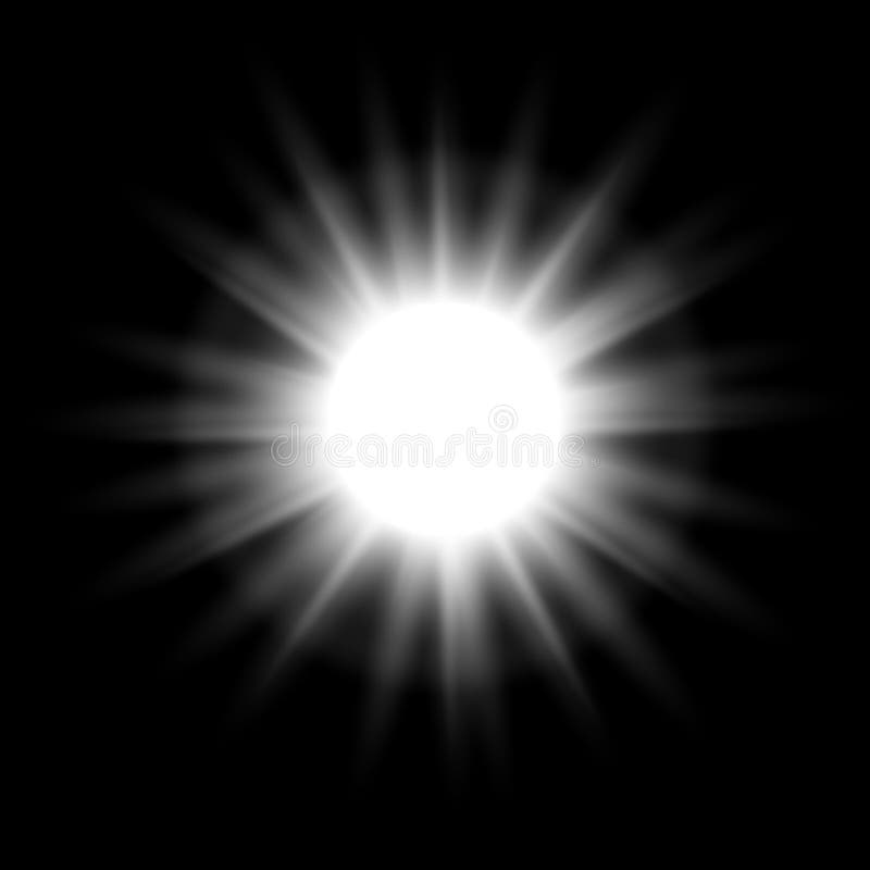 Abstract Sun Glare EPS10, Translucent Glow with Special Light Effect ...