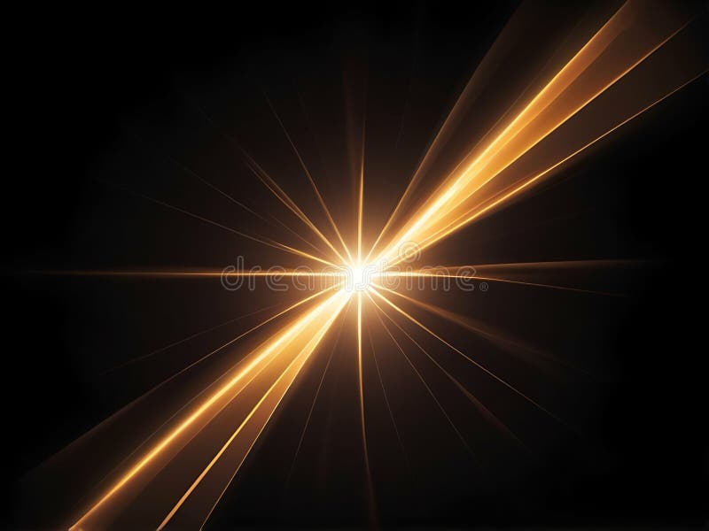 Abstract Sun Light Overlay. Sun Rays Overlay Stock Illustration ...
