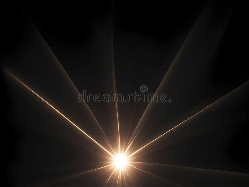 Abstract Sun Light Overlay. Sun Rays Overlay Stock Illustration ...