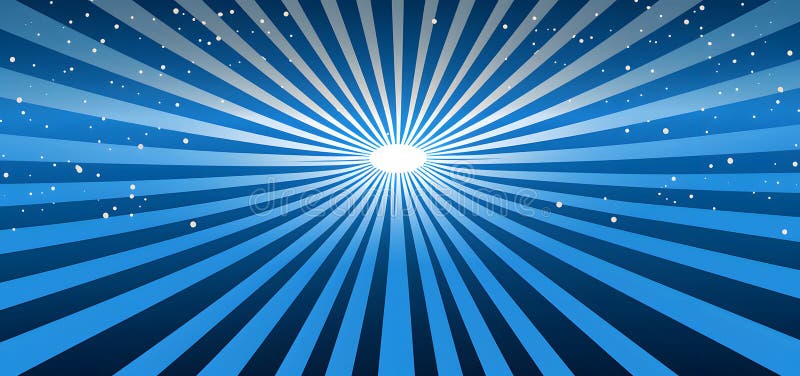 Abstract with Sun Rays and Sunburst Pattern Sky Blue Background High ...