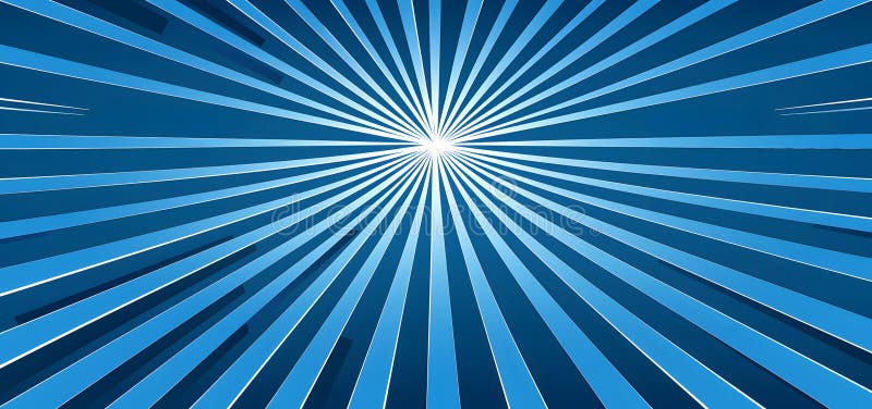 Abstract with Sun Rays and Sunburst Pattern Sky Blue Background High ...