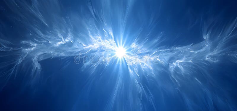 Abstract with Sun Rays and Sunburst Pattern Sky Blue Background High ...