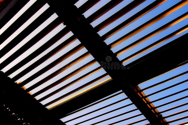 Abstract Sun Shutters stock photo. Image of shelter, protection - 1667168