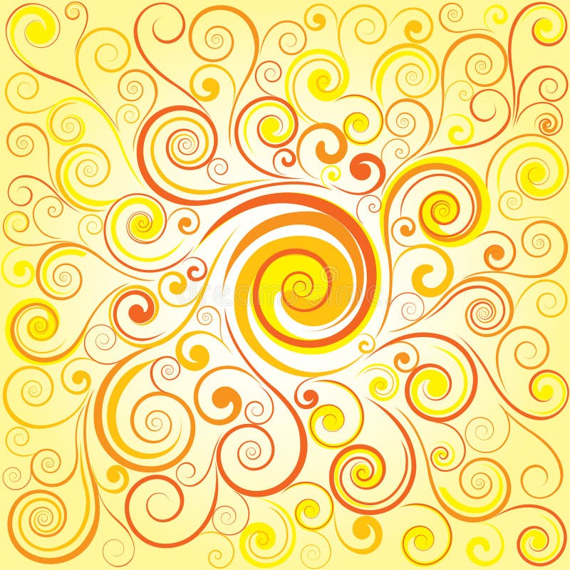 Abstract swirl design stock vector. Illustration of design - 8155016