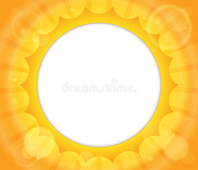 Abstract sun theme image 2 stock vector. Illustration of vectors - 49659043