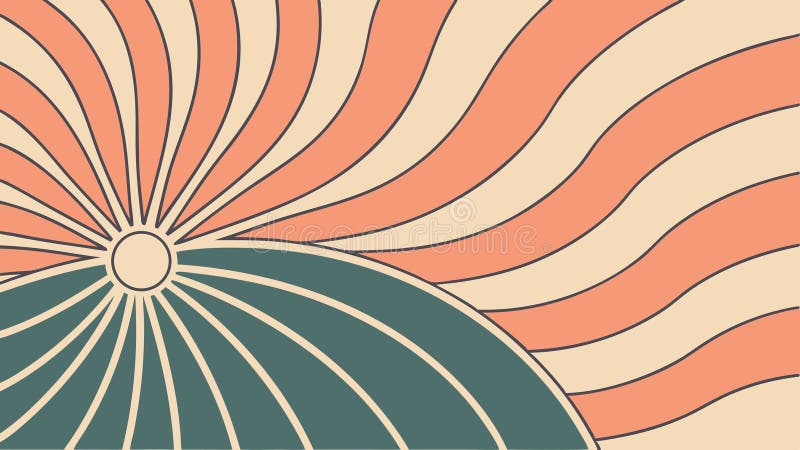 Abstract Sunburst Rays Pattern Geometric Vector, Vector Design ...