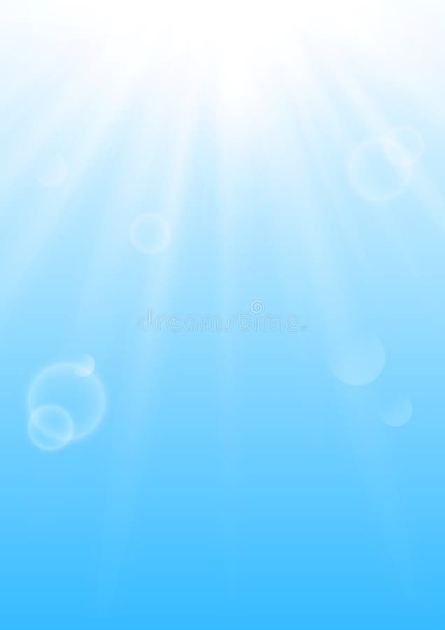 Abstract Sunny Lights Background Stock Vector - Illustration of summer ...