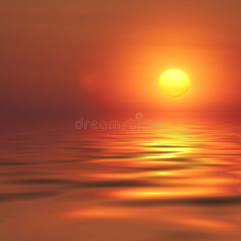 Abstract sunset stock photo. Image of scenery, wallpaper - 13798216