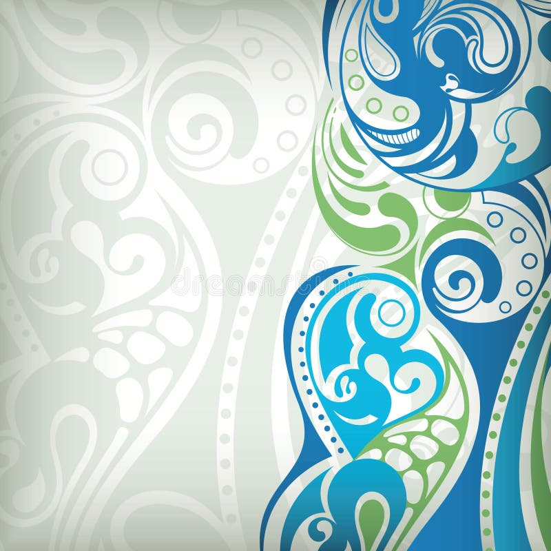 Abstract Surf stock vector. Illustration of wave, swirl - 15871149