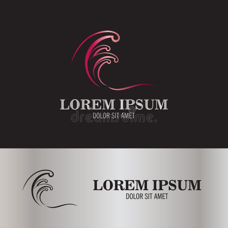 Abstract Surf stock vector. Illustration of texture, foam - 15338202