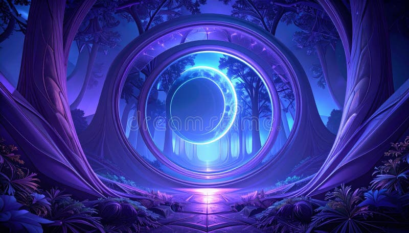 Abstract Surreal Background Backdrop Stock Illustration - Illustration ...