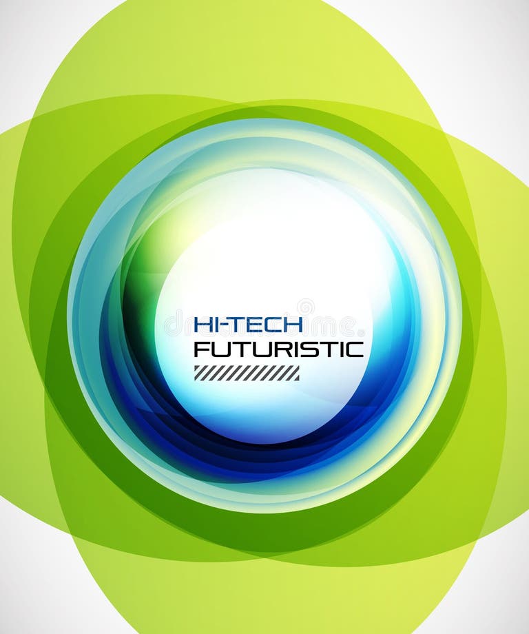 Abstract Blue Techno Swirl Background Stock Illustrations – 4,111 ...