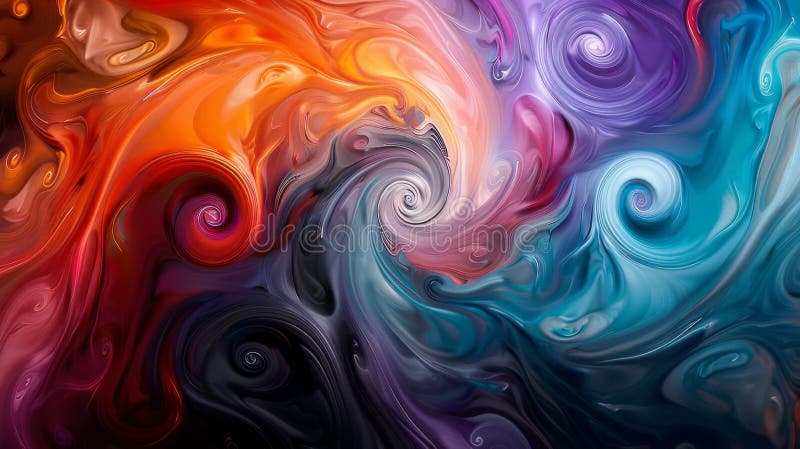 Abstract swirl of colors stock photo. Image of texture - 315062228