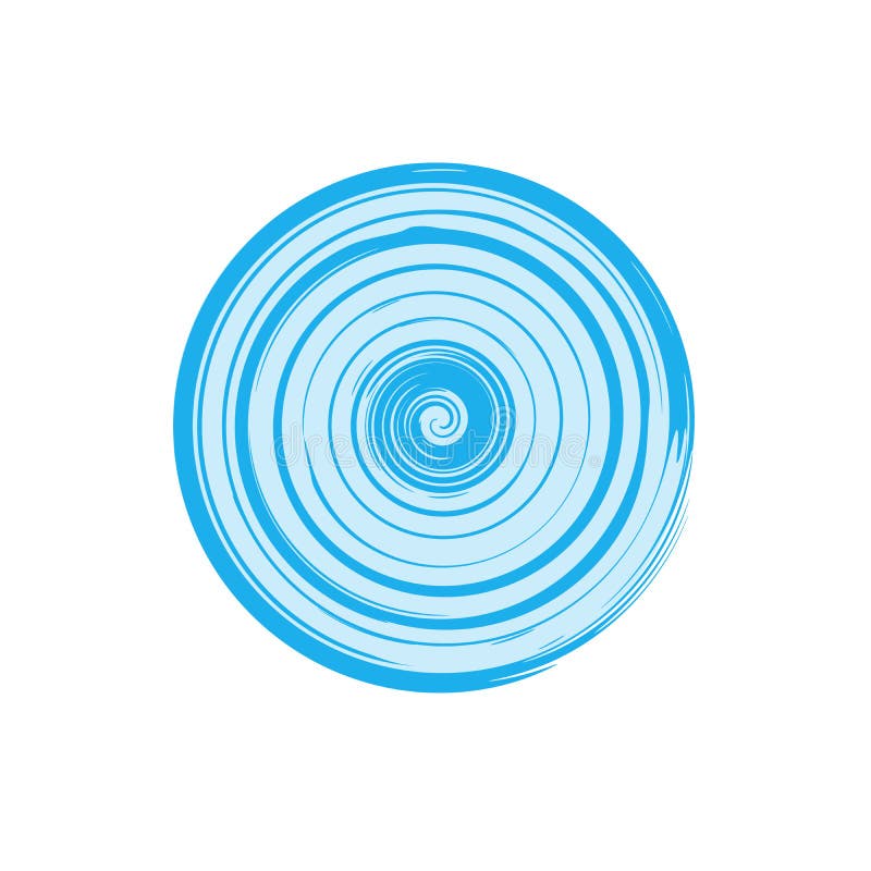 Abstract Swirl Design Element. Spiral, Rotation and Swirling Movement ...
