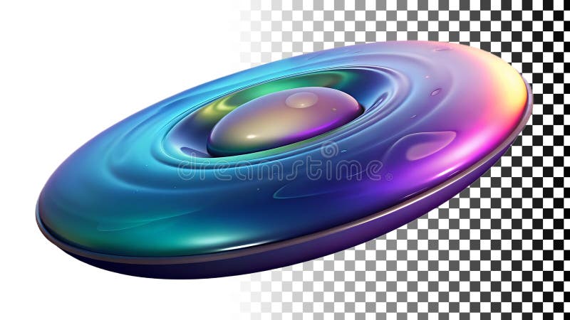 Abstract Swirl Disc, Modern Blue and Purple Design Element for ...