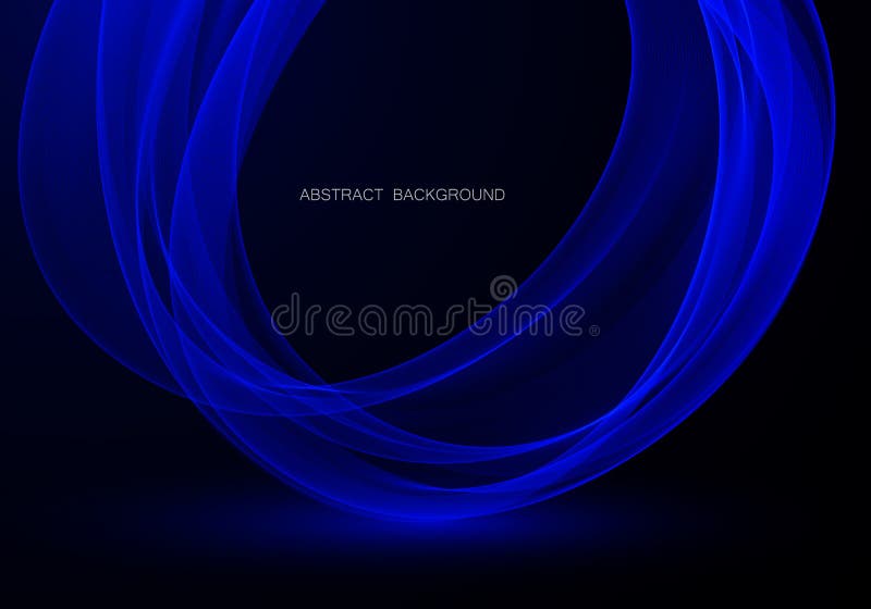 Abstract Swirl Energy Circle Blue Element Design Wave. Stock Vector ... Abstract Swirl Energy Circle Blue Element Design Wave. Stock Vector ...