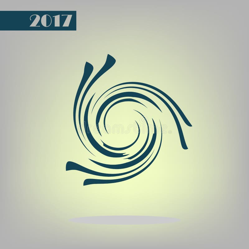 Abstract swirl logo stock illustration. Illustration of brand - 84626443