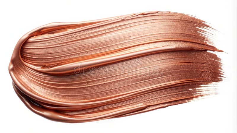 Abstract Swirl of Metallic Bronze Paint Texture for Design Element ...