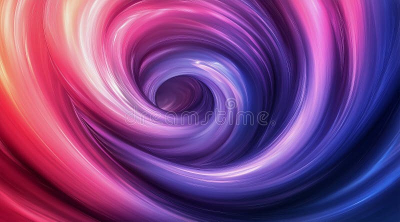 Abstract Swirl of Vibrant Colors Creating a Captivating Visual Effect ...