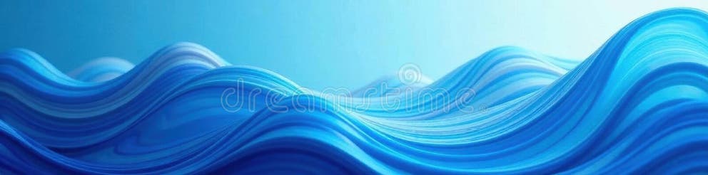 Abstract Swirling Blue Wave Pattern, Calming and Ethereal , Light Blue ...