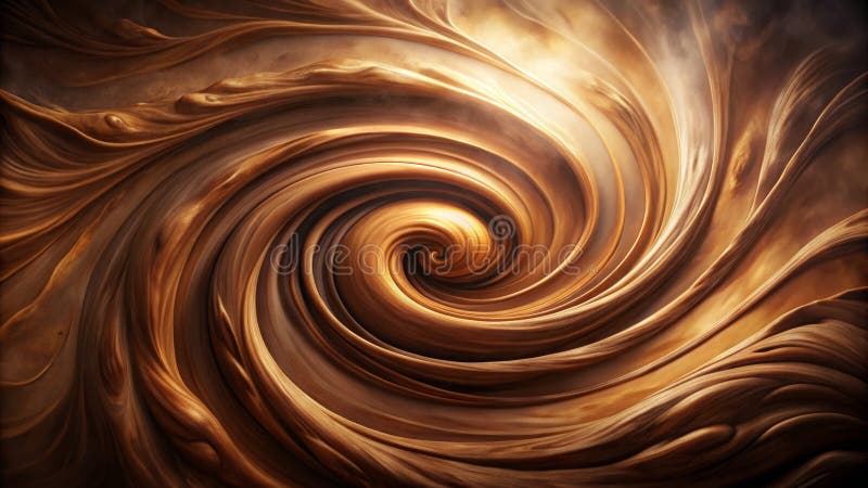 Abstract Swirling Brown Liquid, a Visually Stunning Design Element for ...