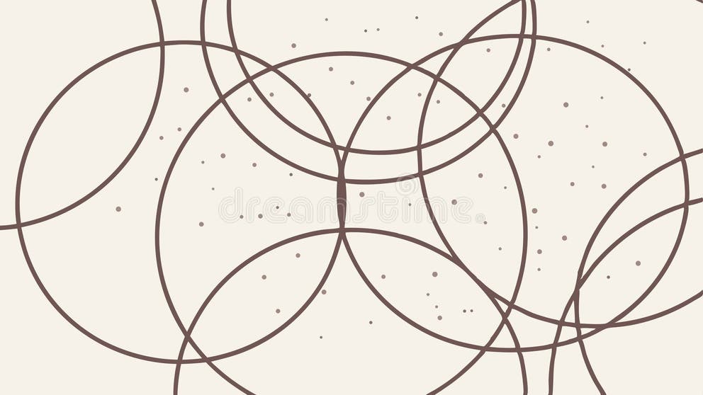 Abstract Swirling Circular Patterns, Dynamic Design Element, Vector ...