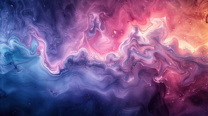 Abstract Swirling Color stock illustration. Illustration of artworks ...
