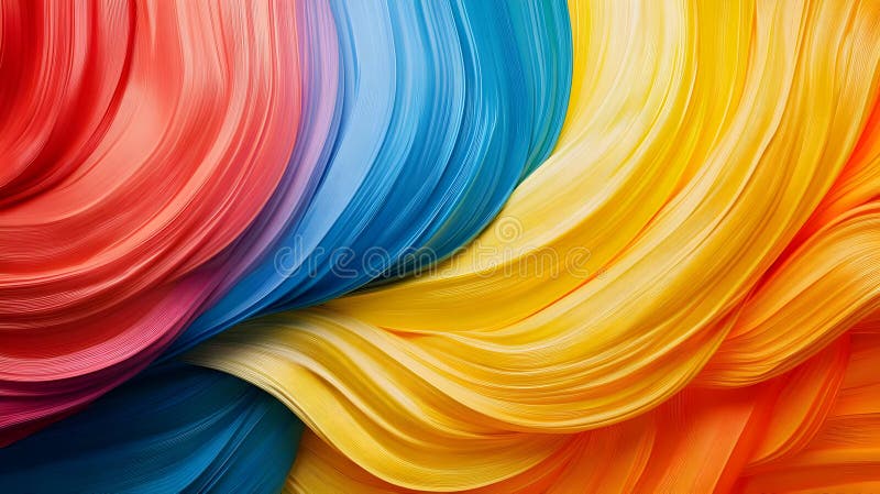 Abstract Swirling Color Background Illustration Stock Illustration ...