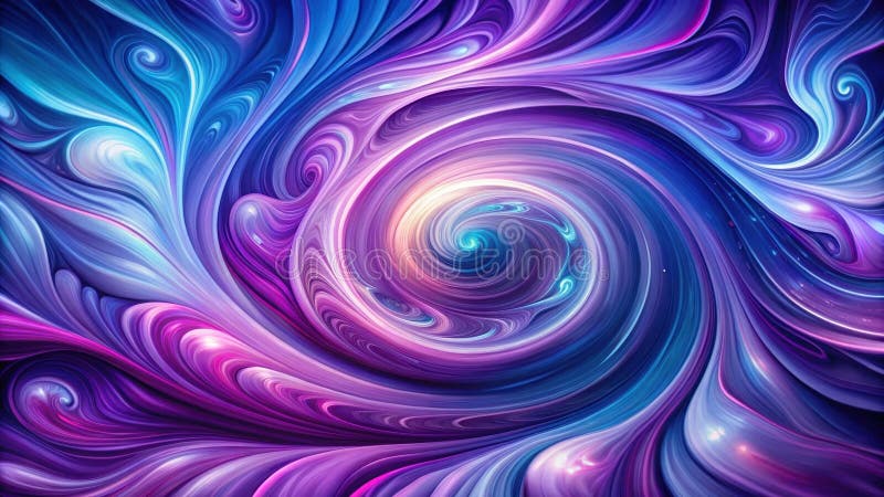 Abstract Swirling Color Vortex a Psychedelic and Hypnotic Visual ...
