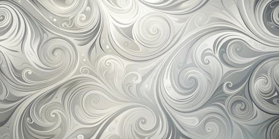 Abstract Swirling Grayscale Pattern Design Ideal for Textile, Wallpaper ...