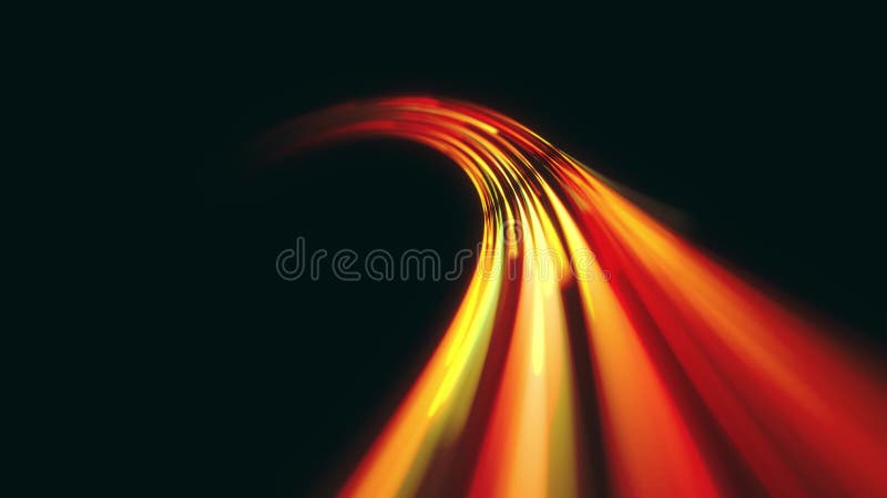 Abstract Swirling Light Rays Flowing Background Loop Stock Footage ...